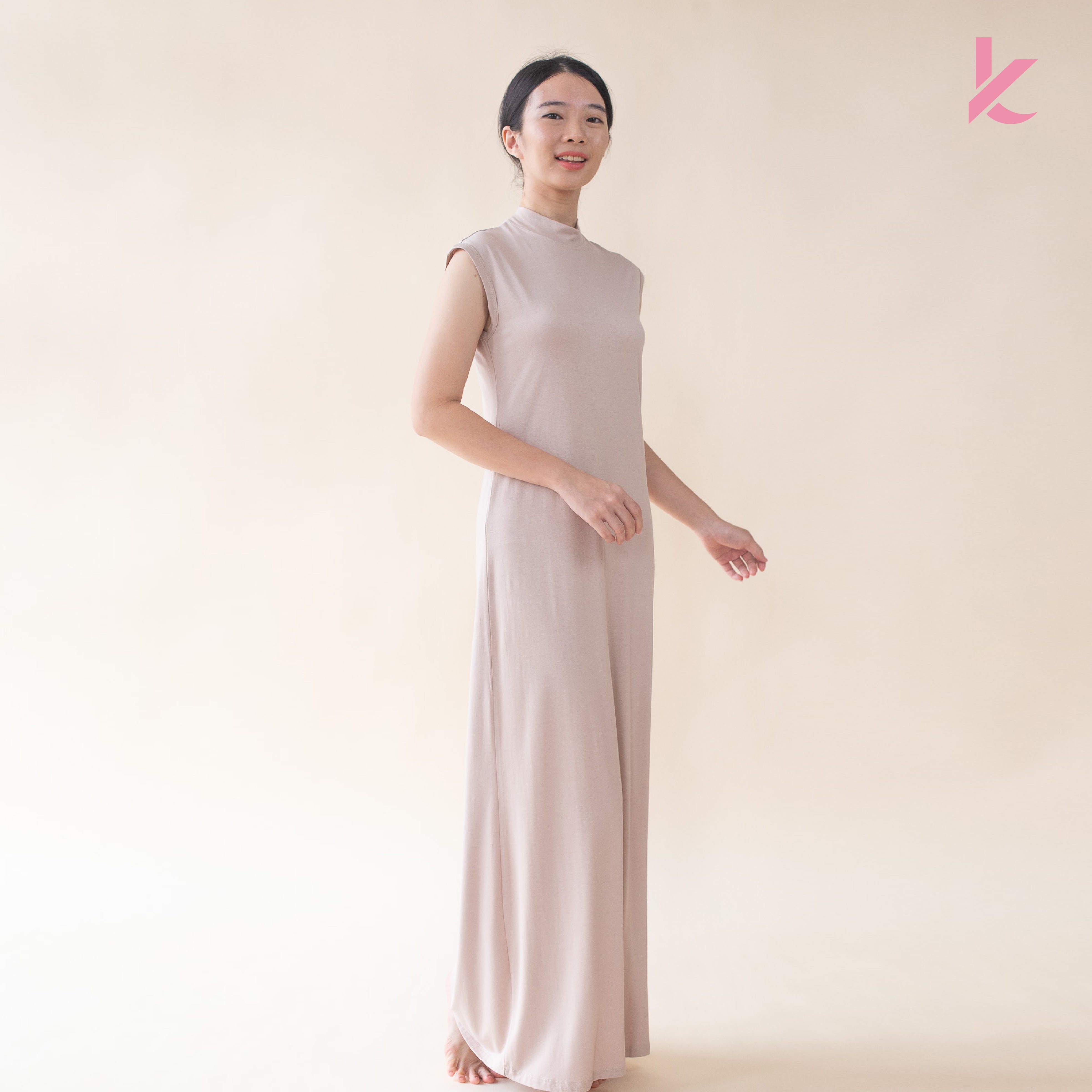 Innerwear Long Dress Shirt in Nude – Kaen.co