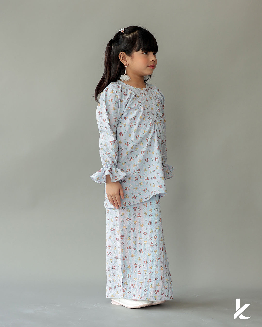 Tawa Kids Kurung in Lembayung – Kaen.co